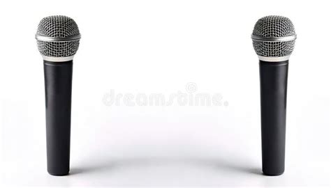 Modern Wireless Microphone Mike Or Mic Is A Transducer That Convert