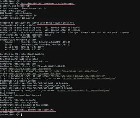 How To Install FreeIPA Client On CentOS 7