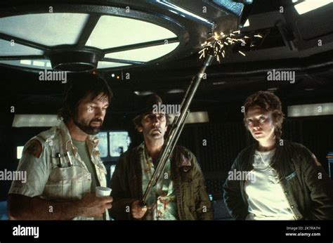Tom Skerritt Harry Dean Stanton And Veronica Cartwright Film Alien Usa