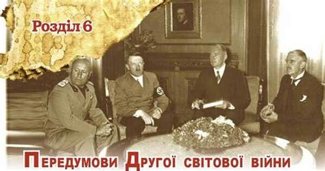 Передумови Другої світової війни Тест на 15 запитань Всесвітня історія