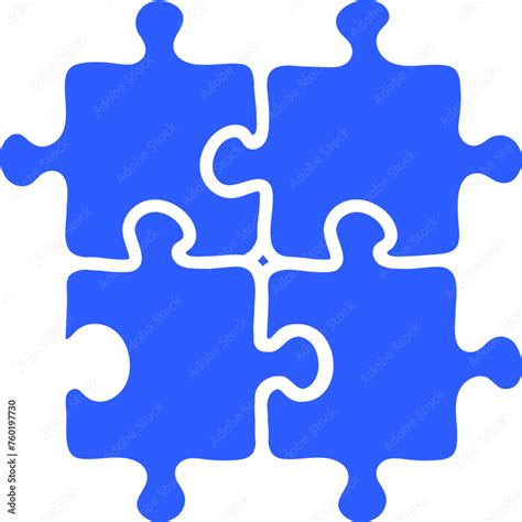 Vecteur Stock 손으로 그린 퍼즐 조각 다이어그램 Adobe Stock