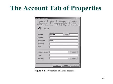 Chapter03 Creating And Managing User Accounts Ppt