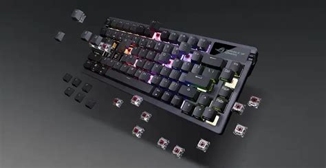 Asus Rog Azoth Keyboard Review Galaxy Pc Gaming