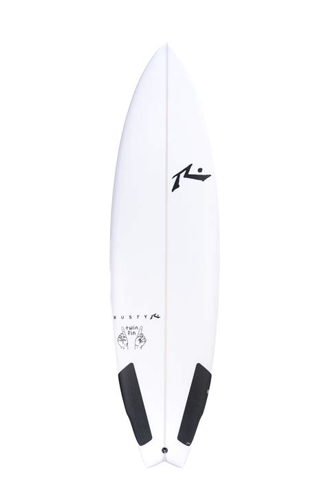 Surfboard Rusty Twin Fin 6 3 Fcs Rusty Argentina