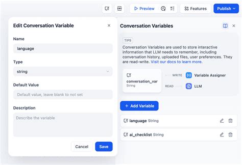 dify v0 7 0 enhancing llm memory with conversation variables and