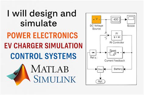 Design Power Systems Power Electronics And Ev Charger Models In Matlab Simulink By Harendra