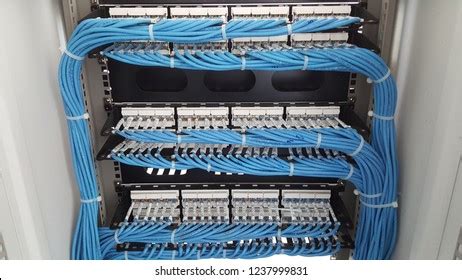 Ru Cabinet Patch Panel U Stock Photo Shutterstock