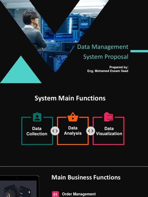 Business Data Management Proposal Pdf Mobile App Mobile Phones
