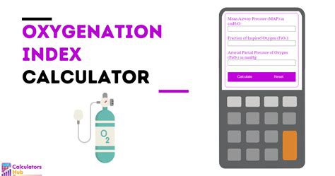 Oxygenation Index Calculator Online