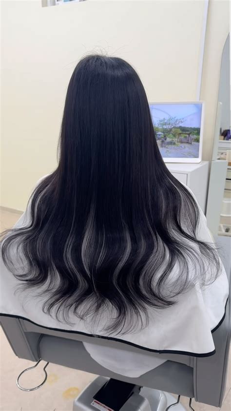 의정부붙임머리 예뽐 조서은 원장 붙임머리시술 전문 리터치하면서 컬러변경 그레이는 사랑이쥬 🩶 🌿𝐘𝐄𝐏𝐏𝐎𝐌 𝐁𝐄𝐀𝐔𝐓𝐘🌿