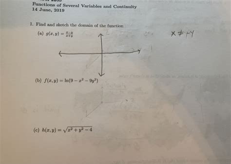 Solved Functions Of Several Variables And Continuity 14