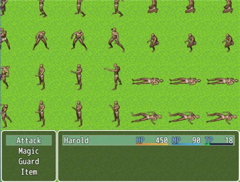 rpg maker mv diagonal frames sprite sheet sizes avatarptu