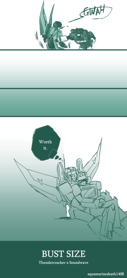 Not Sorry Thundercracker X Soundwave I Am Only Cap Tumbex