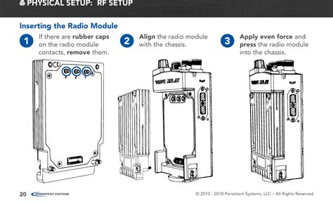 Persistent Systems RF MPU Upper C BAND Radio Module User Manual