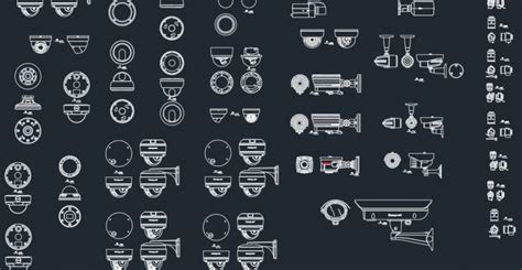 Security Camera Cad Block