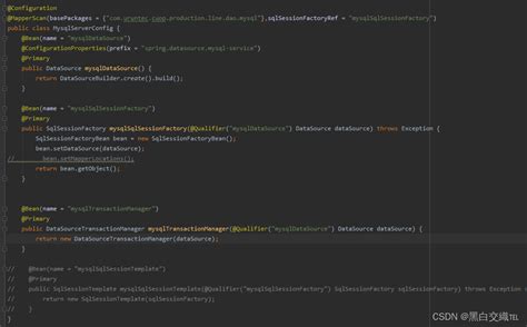 Springboot 配置双数据源 Mysql Tdenginespringboot Mysql Tdengine Csdn博客