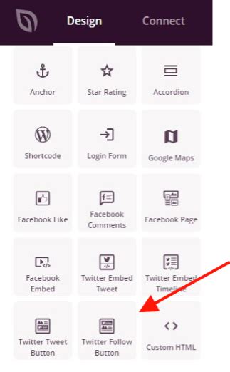 X Twitter Follow Button Block Seedprod