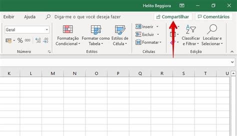 como compartilhar uma planilha do excel produtividade techtudo