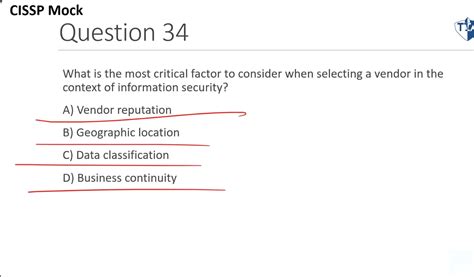 is this question confusing to anyone else what would you put r cissp