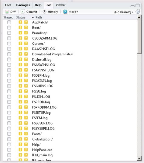 How To Setup Git For RStudio Projects On Shared Windows Folders Super User