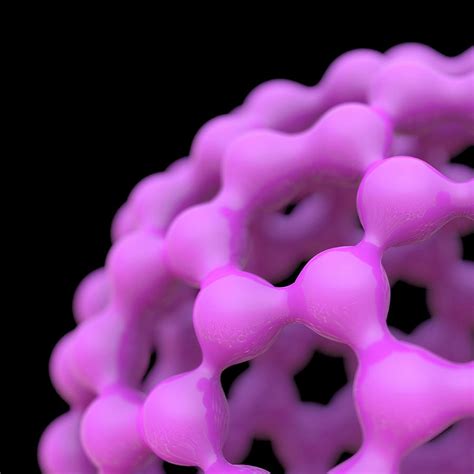 Fullerene Molecule Artwork 1 By Laguna Design