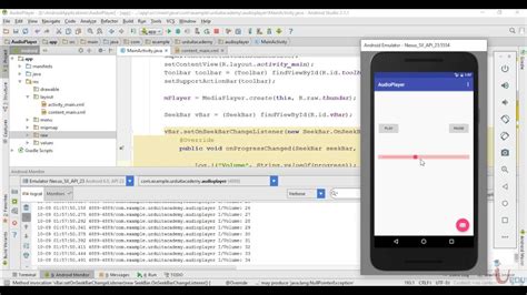 Android Development Lecture 24 Adding Audio Controls Youtube