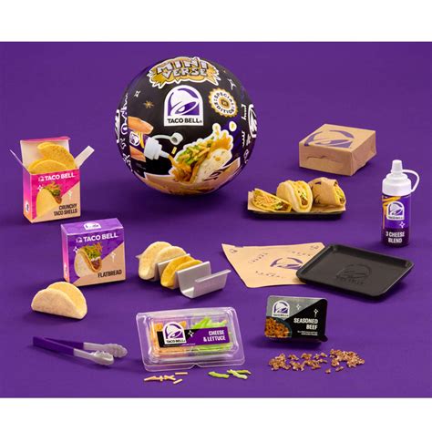 Mgas Miniverse Taco Bell® Cheesy Gordita Crunch And Crunchy Tacos Spec