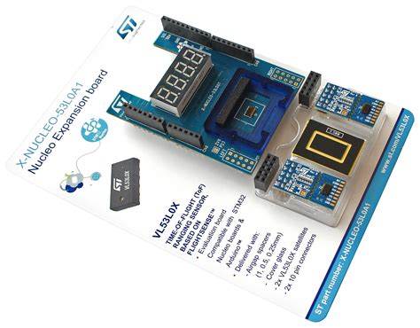 P Nucleo 53l0a1 Stmicroelectronics Evaluation Board Vl53l0x Ranging And Gesture Detection