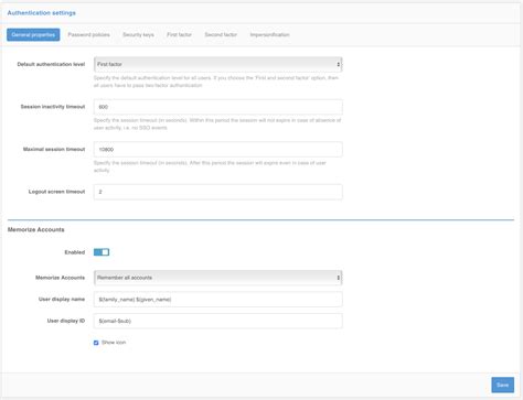 General Settings — Blitz Identity Provider 5 23 Documentation