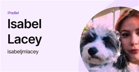 Isabel Lacey Isabeljmlacey Profile Padlet