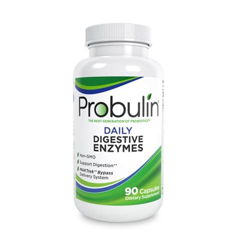 Probulin Daily Digestive Enzymes 90 Capsules Vitacost