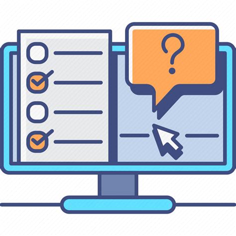 Online Research Survey Web Icon Download On Iconfinder