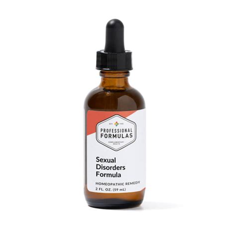 Sexual Disorders Formula 2 Fl Oz 59 Ml By Professional
