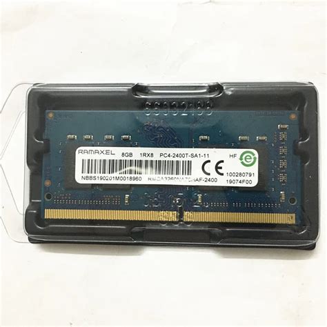 Ramaxel Ddr4 8gb 2400 Rams 8gb 1rx8 Pc4 2400t Sa1 11 Ddr4 2400mhz 8gb Laptop Memory