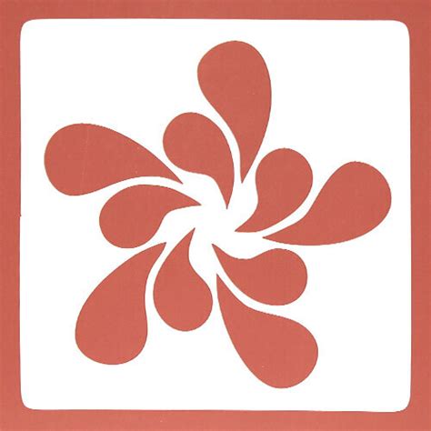 스텐실 도안 만다라 B 08 071 특별한공예샵