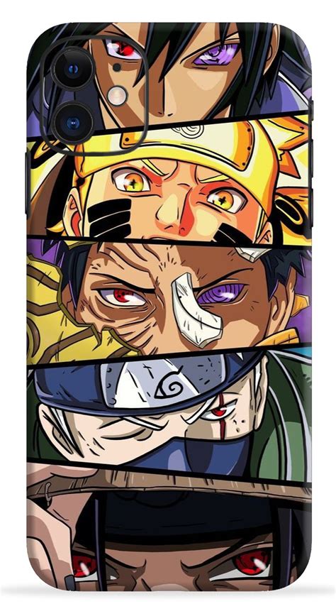 Naruto Character Mobile Skin Wrap Premium Quality Wraps Skinlelo