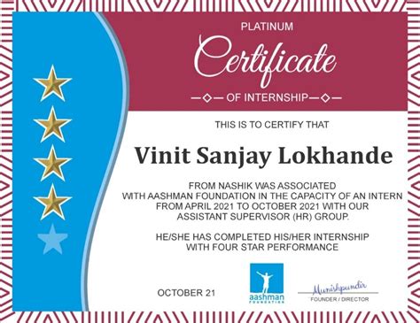 vinit lokhande on linkedin internship experience culture hr
