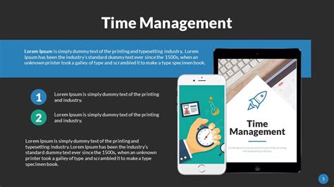 Time Management PowerPoint Presentation Template Presentation Templates