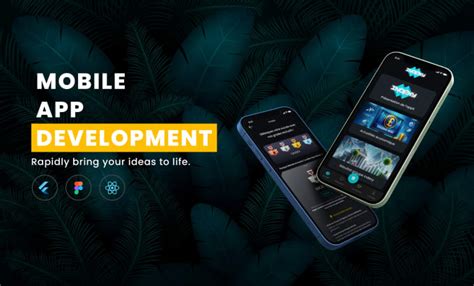 Develop Android And Ios Mobile App Flutter App And React Native App By