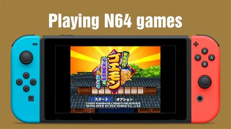 N64 Games On The Nintendo Switch Retroarch Youtube