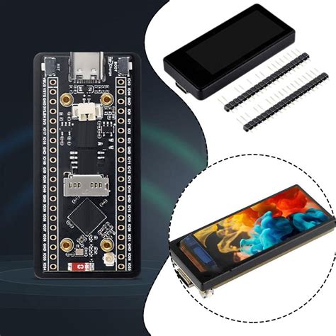 vividcraft esp32 s3 amoled 1 91 for esp32 s3 development board 1 91