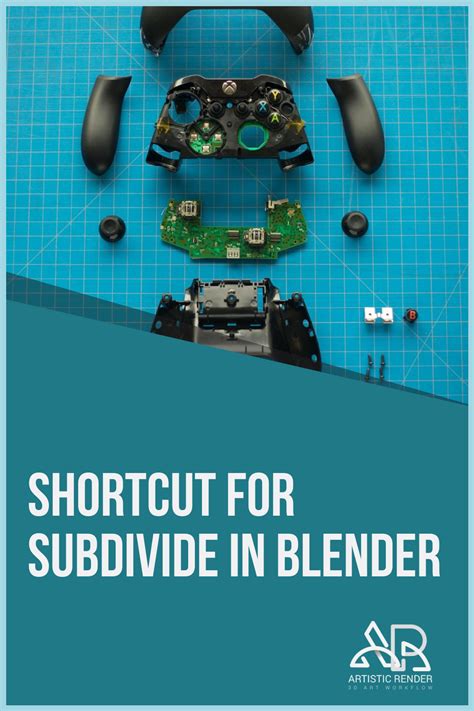 Shortcut For Subdivide In Blender