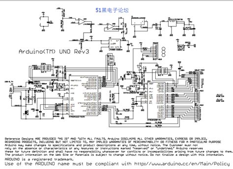 Arduino Uno主控板 转接板 Pdf原理图 Arduino