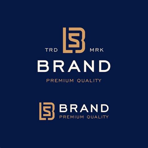 Premium Vector Monogram Initial Letter Lsb Logo