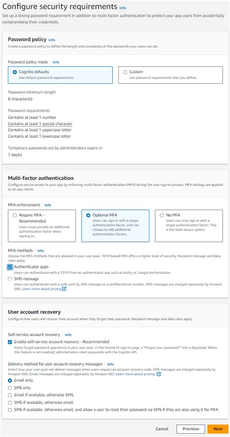Aws Cognito Librechat