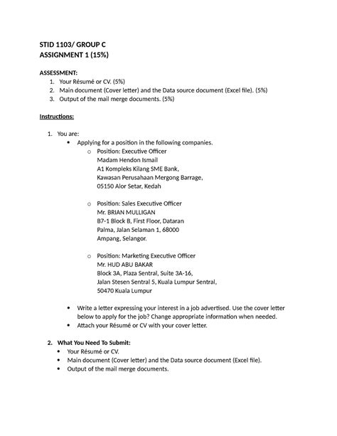 Stid 1103 A202 Assignment 1 Word Processor Converted Stid 1103 Group C Assignment 1 15