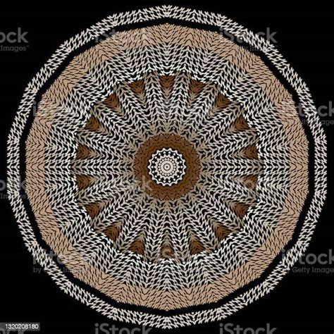 하운드투스 만다라 패턴 벡터 텍스처 그런지 배경 다채로운 반복 배경 하운드 치아 장식 지그재그 라인 지저분한 모양 지그재그 원과 그런지 디자인 태피스트리 텍스처 0명에 대한