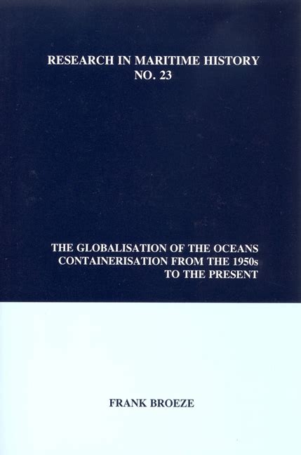 Maritime Labour Chapter 7 The Globalisation Of The Oceans