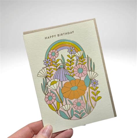 Happy Birthday Floral Card Design 44