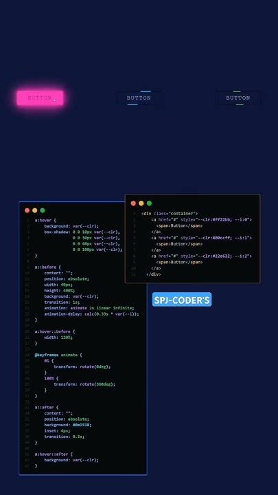 Button Animation Html Css Coder Programmer Html Remix